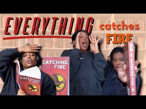 I READ CATCHING FIRE FOR THE FIRST TIME 📖🔥💀 all the spoilers and all the chaos🤯