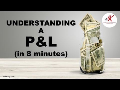 Understanding a P&L in 8 minutes (Income statement/profit & loss stmt)