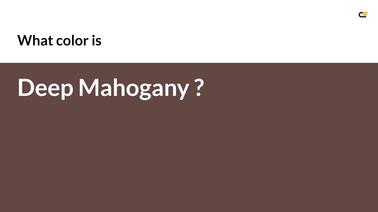 Deep Mahogany color #634743 hex color - Brown color - Cool color 634743