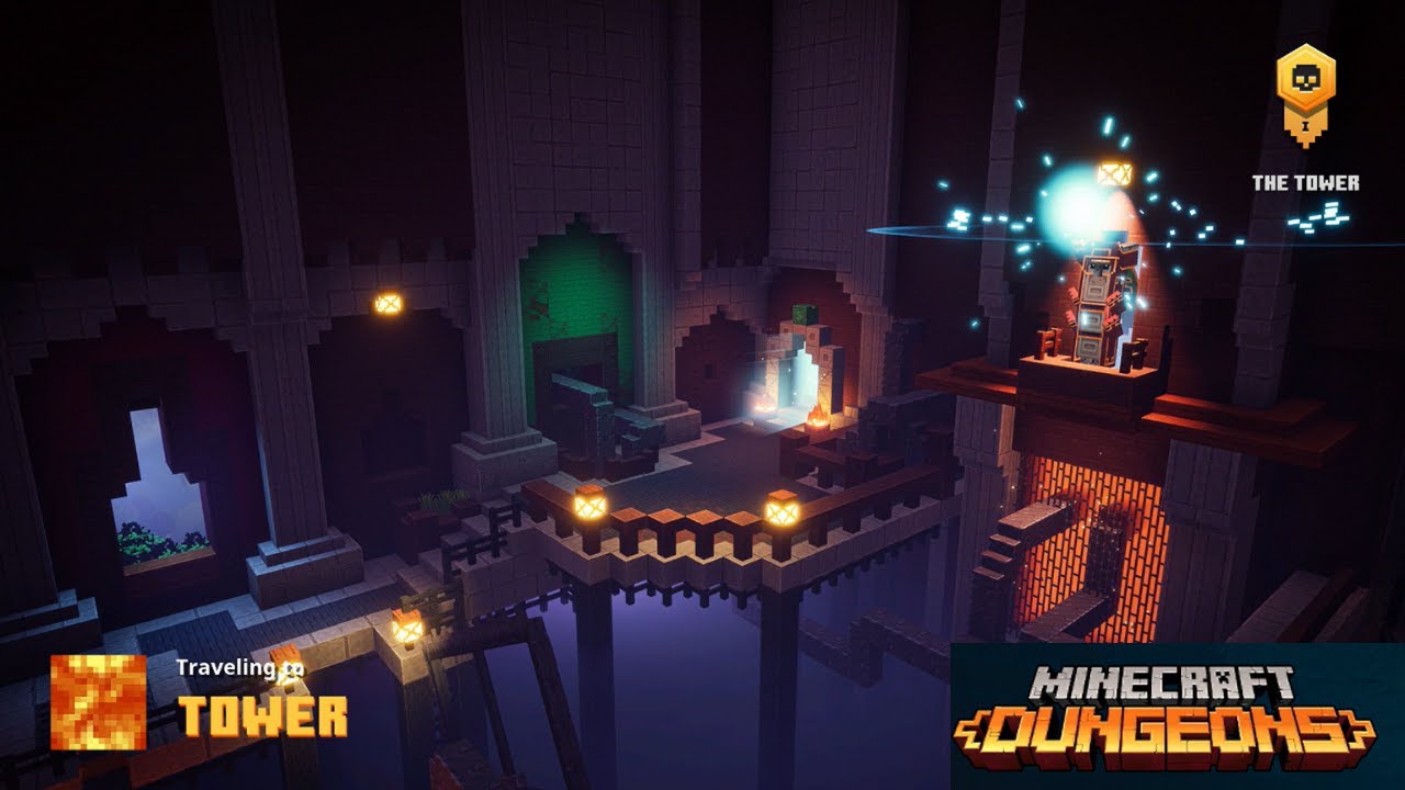 Minecraft Dungeons Tower challenge duo battle