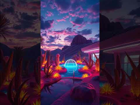 Creative Commons | Neon Oasis Quantum Hub | Free Video and Audio For Creators #CreativeCommons