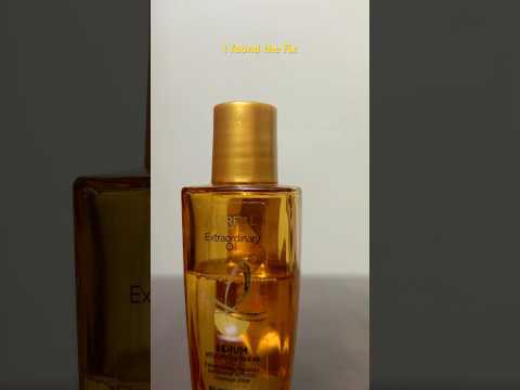 L'Oreal Paris Extraordinary Oil Serum perfect for dry frizzy hair @lorealparisindia #ugc