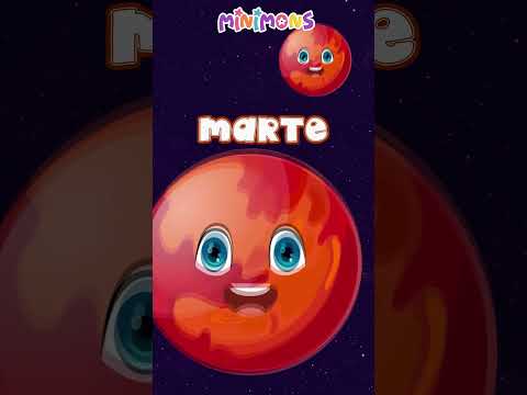 Marte 🔴 Dibujos Educativos en Español #sistemasolar