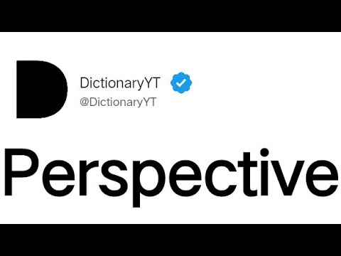 Perspective Meaning in English