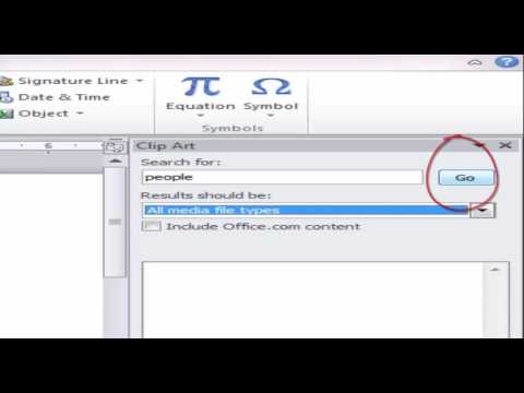 How to add clip art in Microsoft Word 2010 - Lorenzo, Charmaine C
