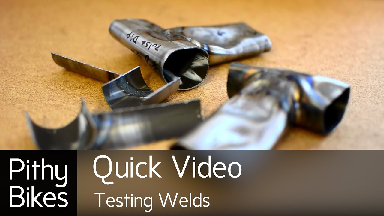 Quick Video - Testing Welds