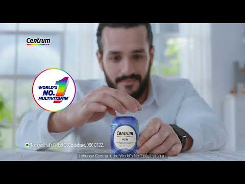 Centrum Men Supports Overall Health | Akhil Akkineni TVC | World's No.1 Multivitamin