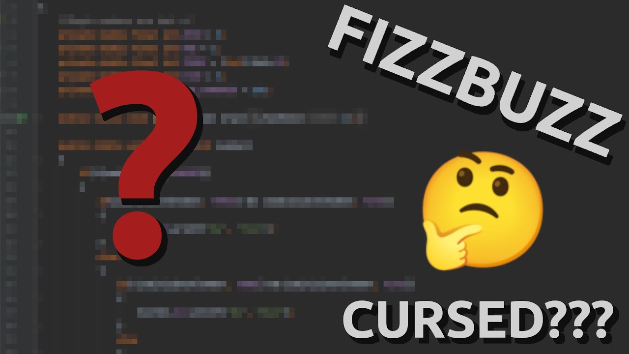 I Wrote The Most CURSED FizzBuzz Code