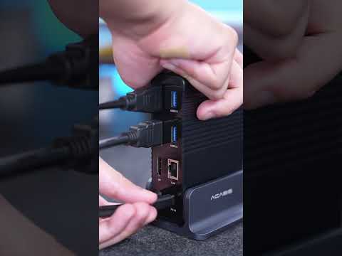 Acasis 15-in-1 USB C Desktop Docking Station for Laptop & PC#pc #tech #desksetup #computer #laptop