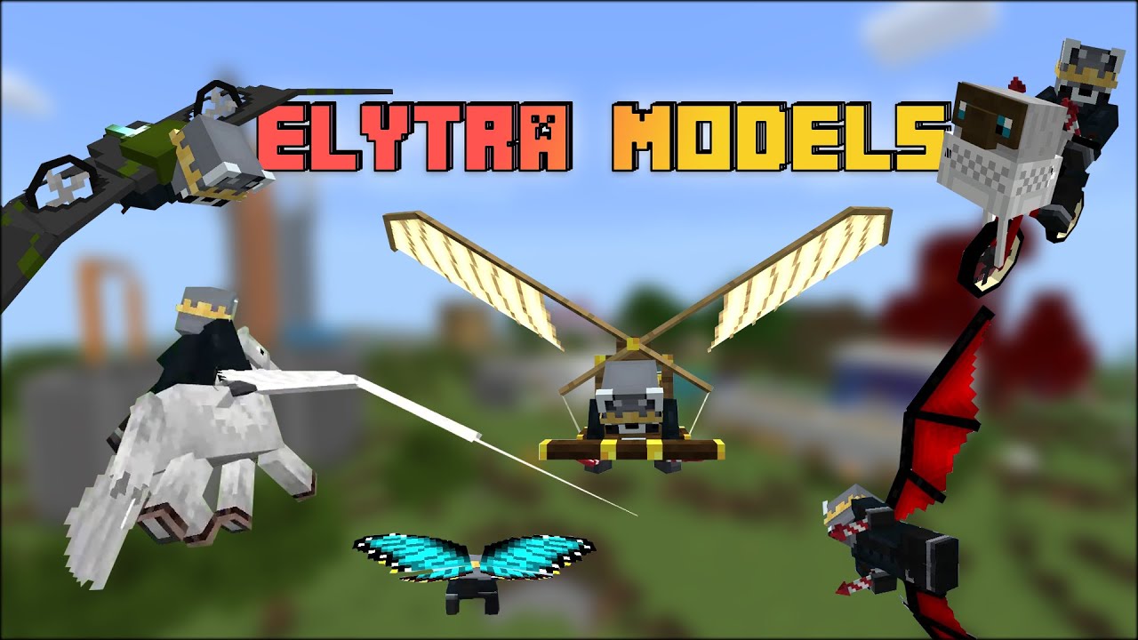 3D Elytra Models 5.1 | Texture Packs