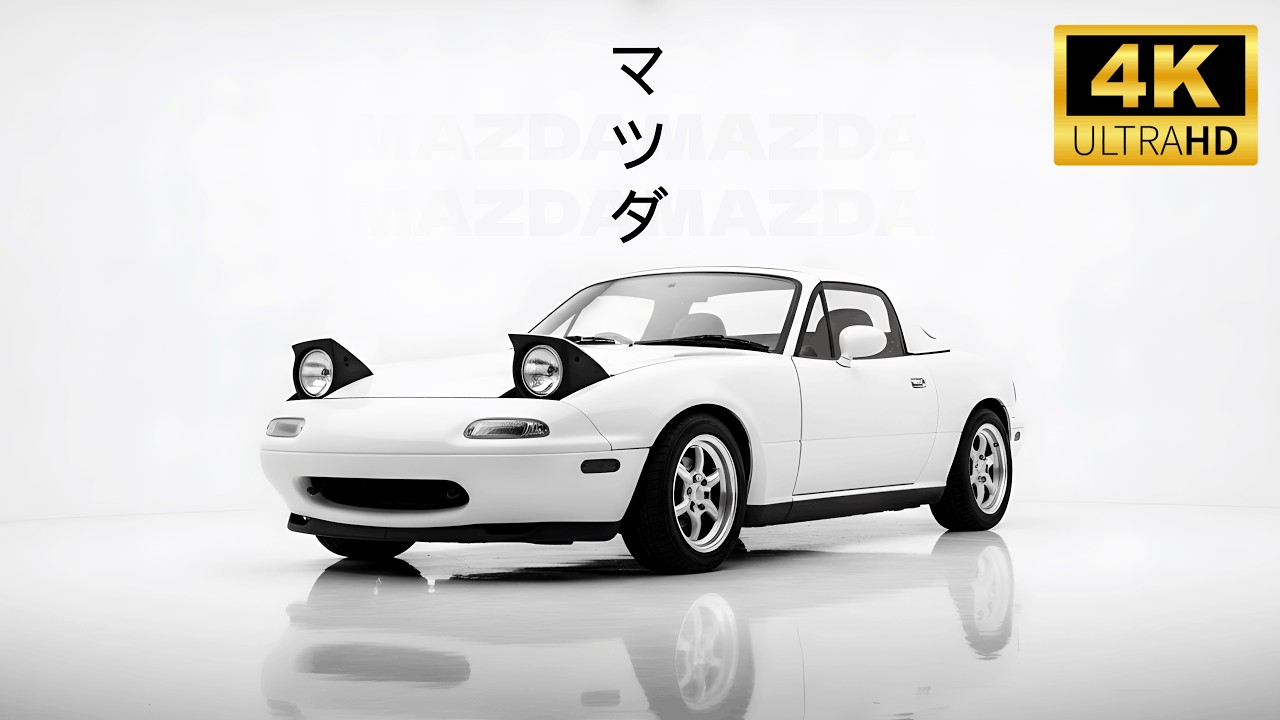 Mazda MX-5 Miata MK1 Live Wallpaper | 3 Hours 4K Ultra HD Screensaver