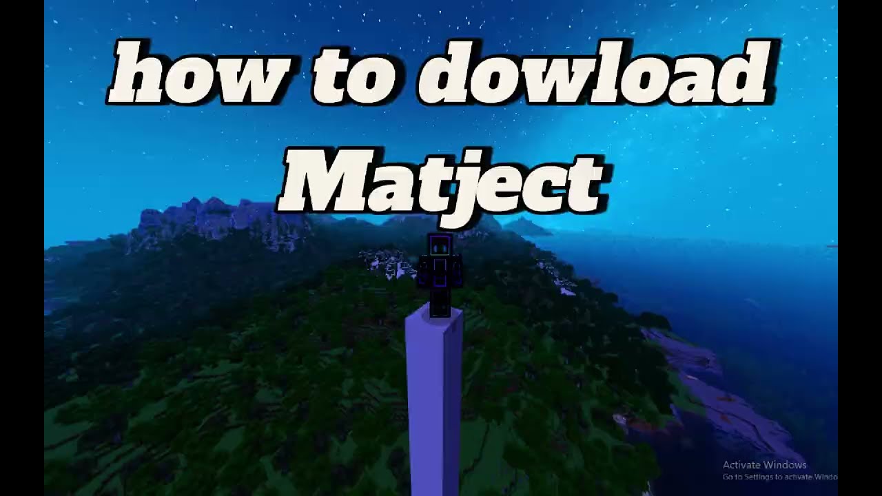 how to get matject and use shaders on minecraft 26.0 and up(DOWLOAD SHADERS FROM DESCRIPION)