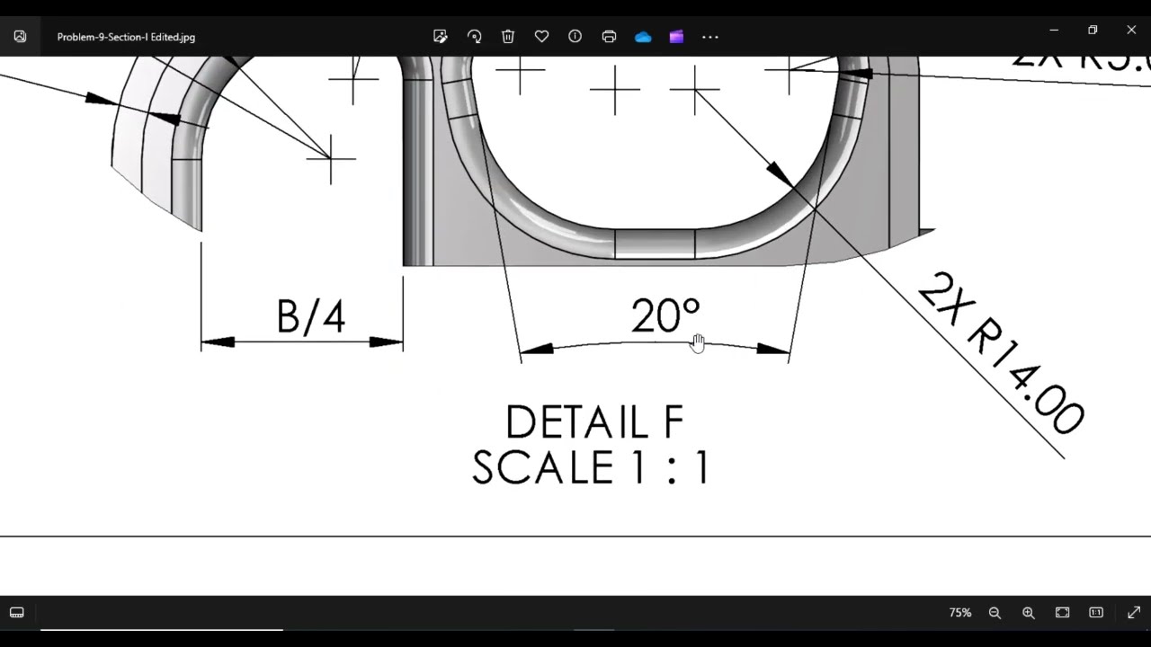SolidWorks CSWA Section I - Problem 9