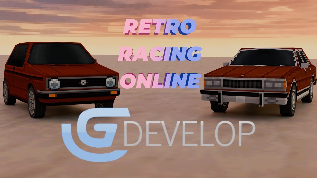 (GDevelop) Online retro racing game showcase (Work in progress)