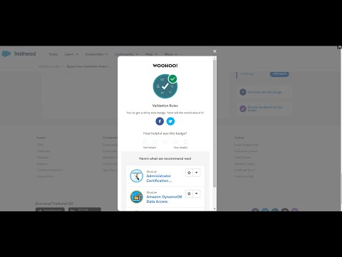 Bypass Your Validation Rules | Validation Rules | Formulas Superbadge Unit
