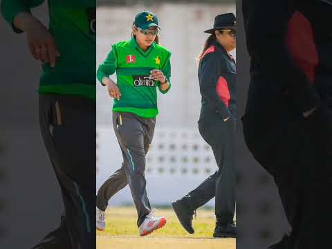 Kainat Imtiaz || Pakistani beautiful women cricketer || CricZone Pak || #shorts ||