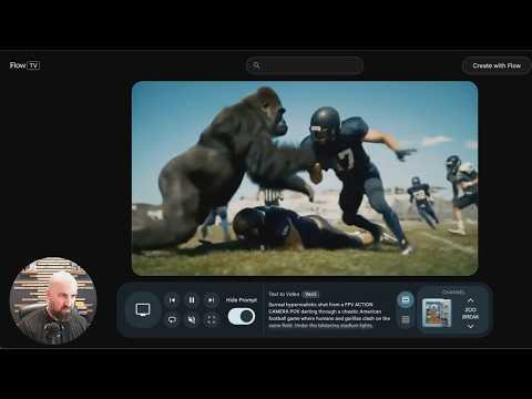 Google Flow Testing and Live Examples (AI Film Making Tool)