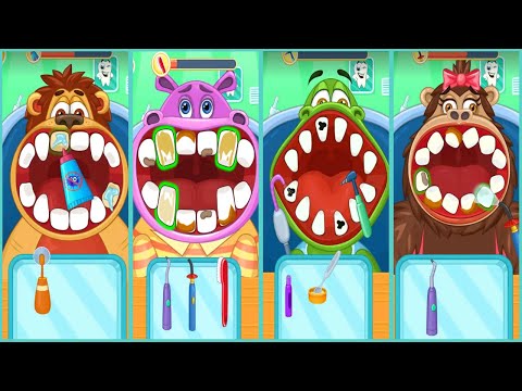 Children's Doctor: Dentist Games for Kids Full HD||By Yovo Games|| Learn animal dentist for your pet