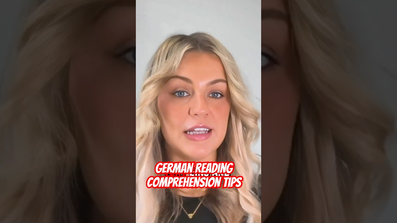 How to prepare for the German Reading Comprehensions