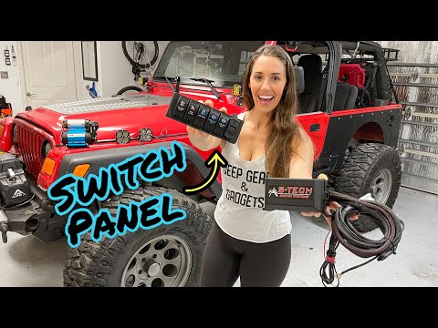 The EASIEST Way To Add Switches in Your Jeep!