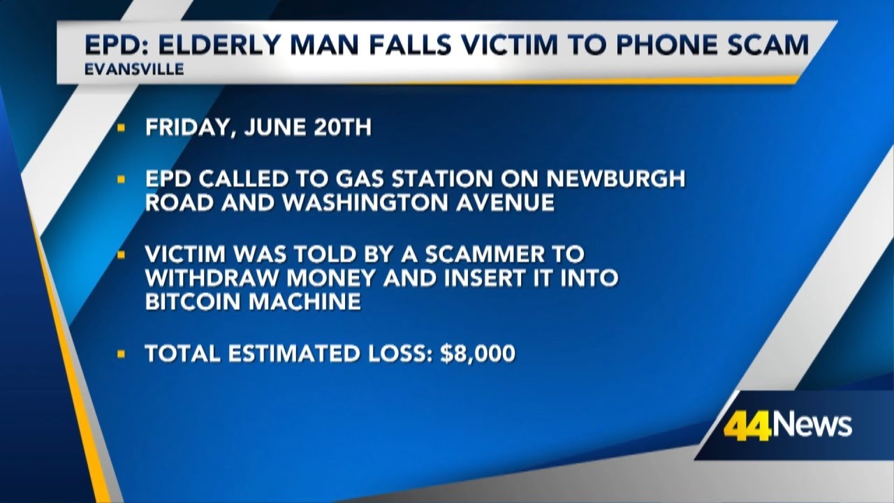 Elderly victim loses nearly $8,000 to theft scam