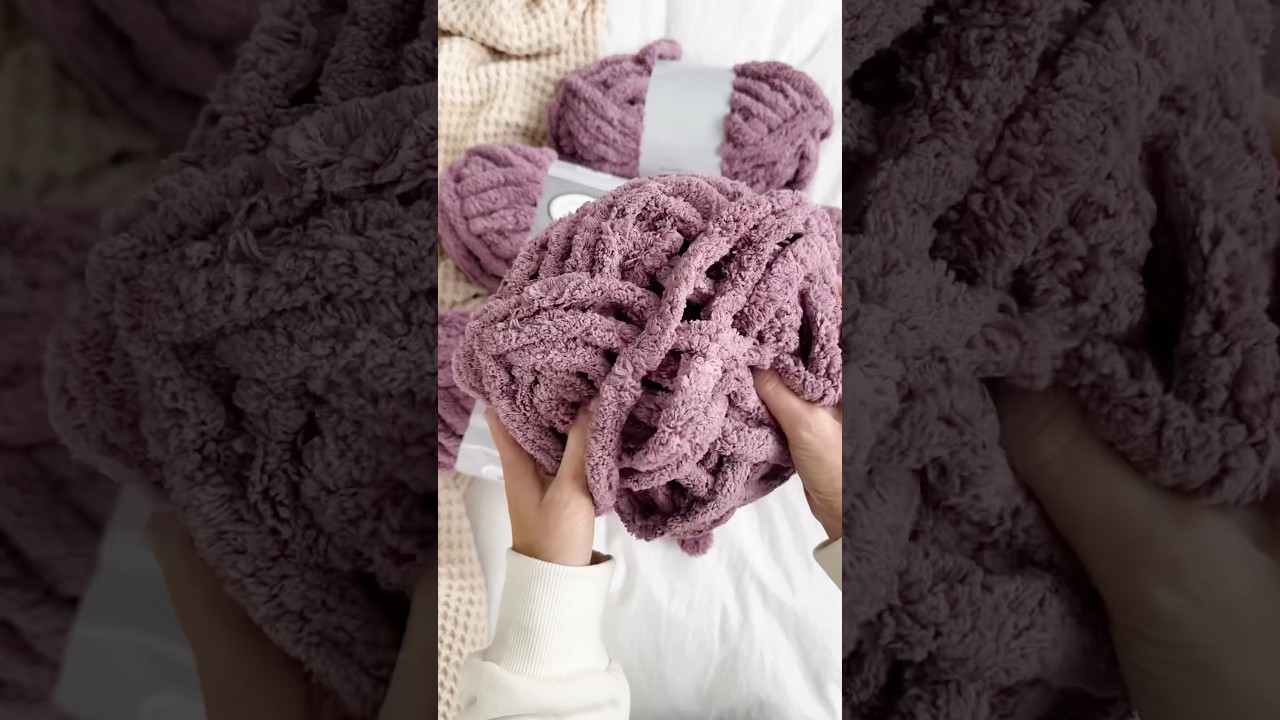 Jumbo Blanket Goals. So Cozy So Easy 10 Sizes Included #crochetblanket #jumboblanket #diy #crochet