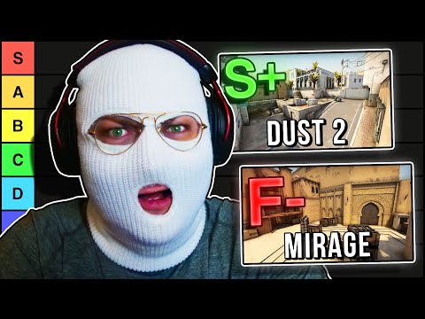 CS:GO ALL MAPS EVER TIER LIST