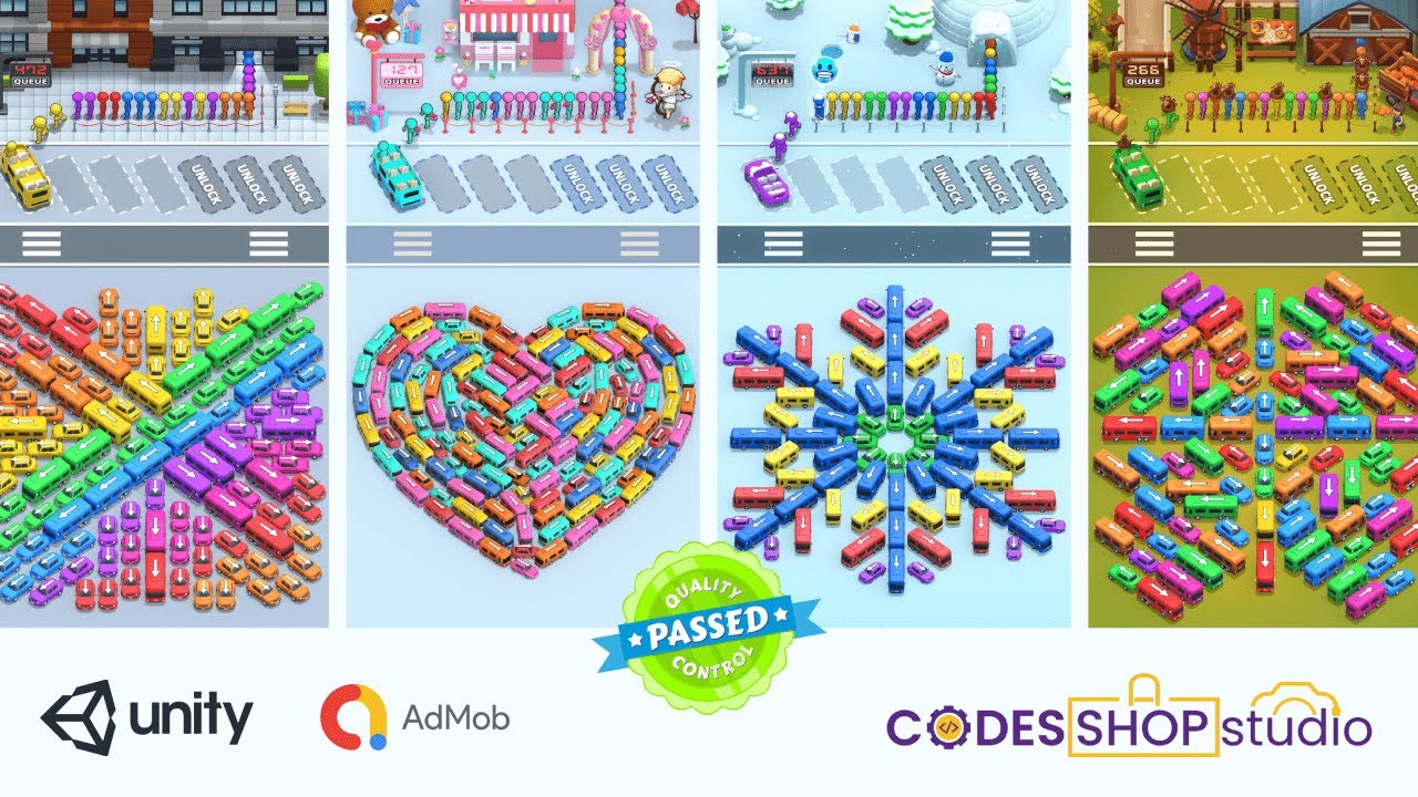 Bus Mania jam Unity Source Code