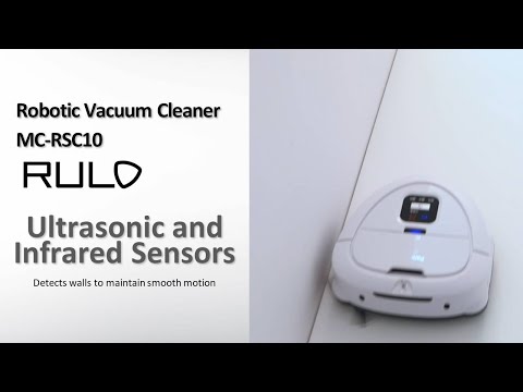 Ultrasonic and Infrared Sensors 2  | Robotic Vacuum Cleaner MC-RSC10 (Global) [Panasonic]