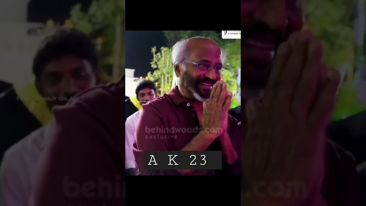 super star rajinikanth mass entry #shortsfeed #viral #behindwoods #subscribe #rajinikanth