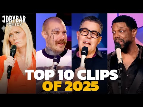 Top 10 Dry Bar Comedy Clips Of 2025 - Standup Comedy
