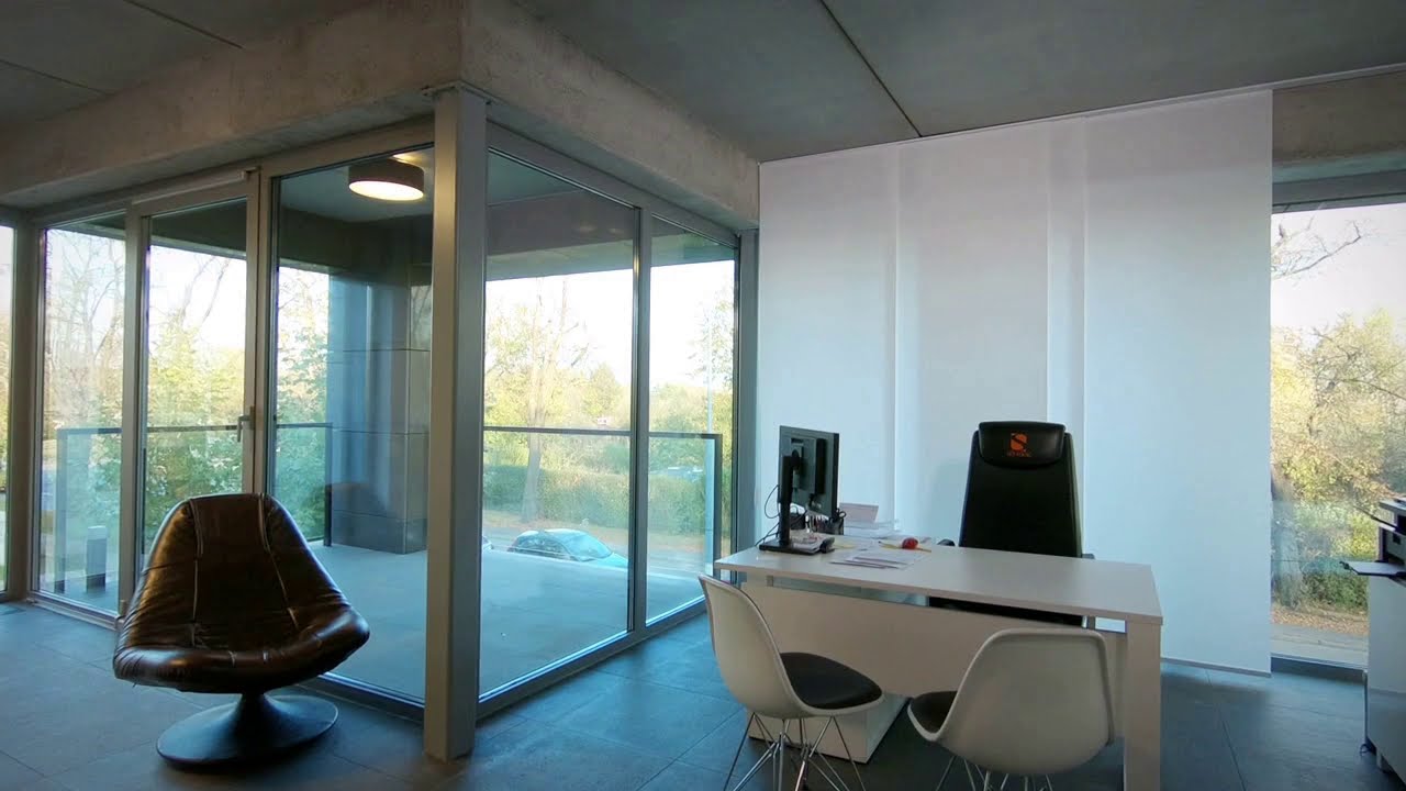 Schiebegardinen für Fenster im modernen Design! Schiebegardine nach Maß