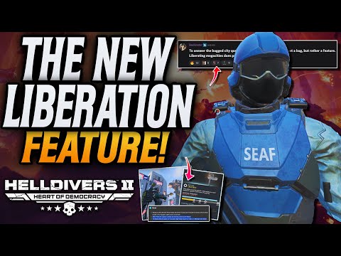 Helldivers 2 Mega Cities New Liberation Feature! This Is So Broken!