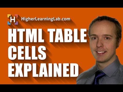HTML Table Cell Defined & Explained