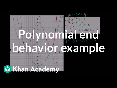 Polynomial end behavior example - Engineering Mathematics Video Lecture