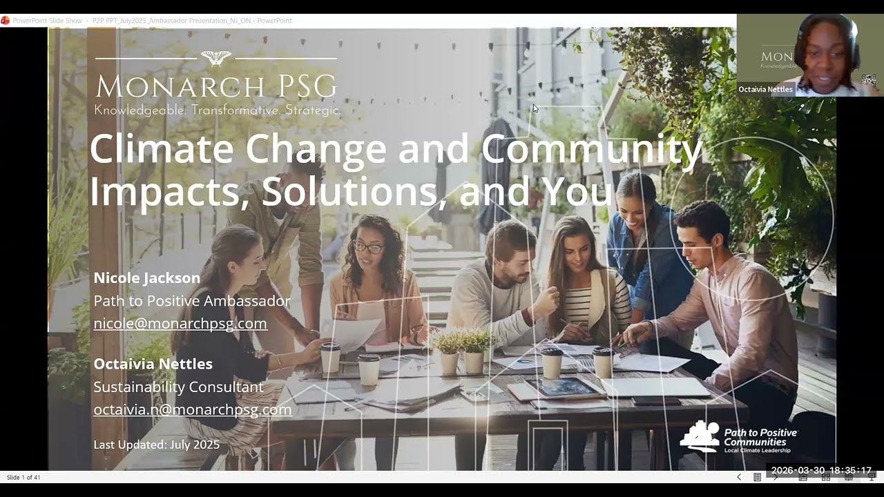 Let's Talk Climate & Community: How We Rise to the Challenge, March 30, 2026