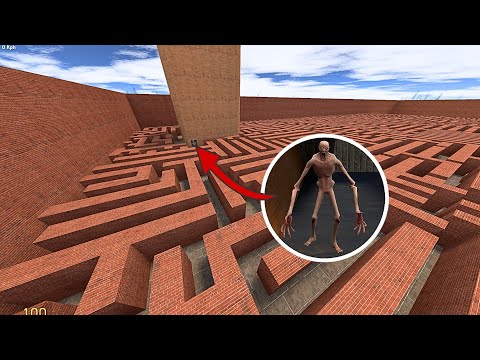 Why You Should NEVER Enter a Maze with SCP-096 in Garry's Mod!