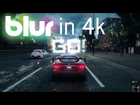 Blur PC Gameplay in 4K