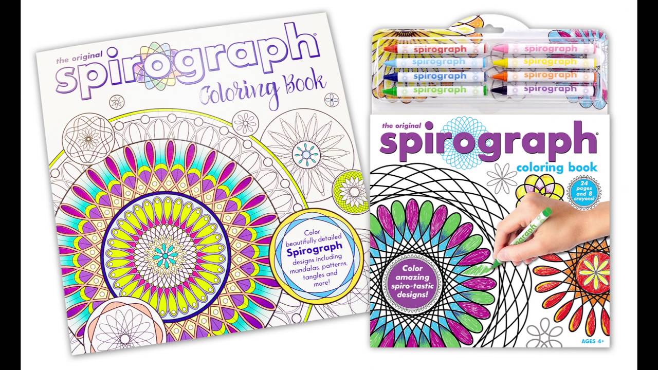 Spirograph Coloring Books