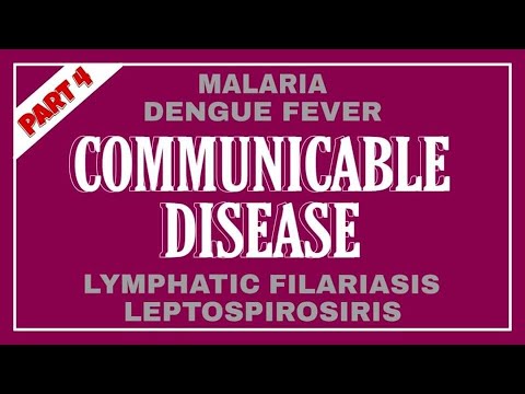VECTOR-BORNE DISEASES - COMMUNICABLE DISEASES PART4