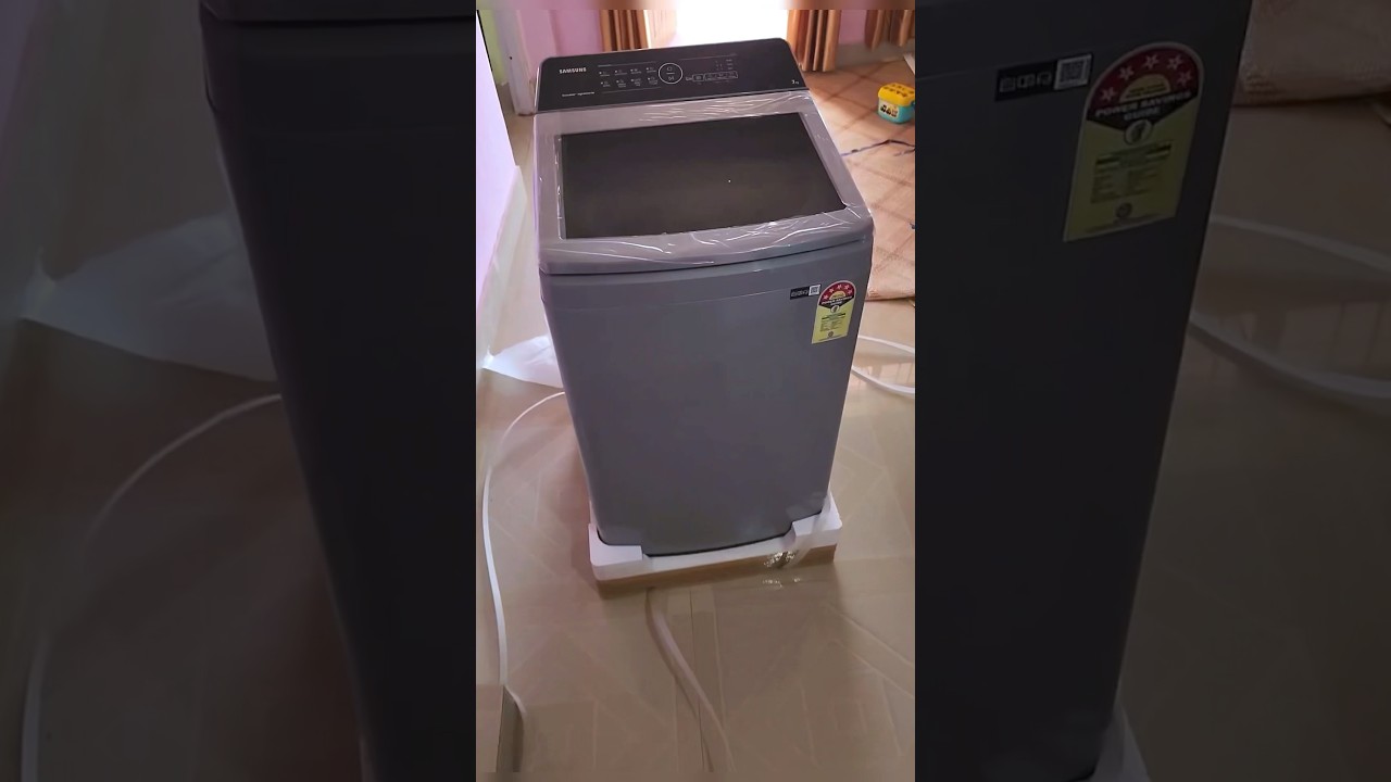 Samsung washing machine 7kg || 5 Star ⭐️  Ecobubble, fully Automatic 💥  #samsung #washingmachines