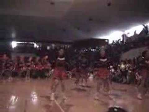 SPCP Seniors 2002 Cheering routine