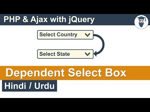 Learn PHP Ajax Dependent Select Box Tutorial in Hindi Urdu - Mind Luster
