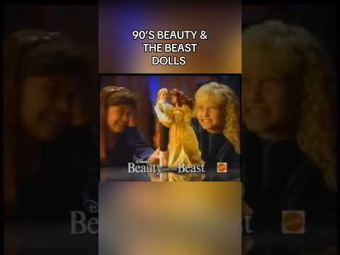 90’S BEAUTY AND THE BEAST DOLLS