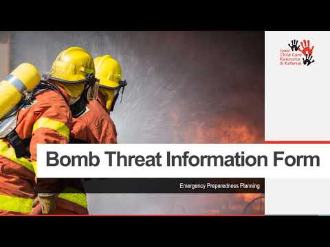 EP - Bomb Threat Form