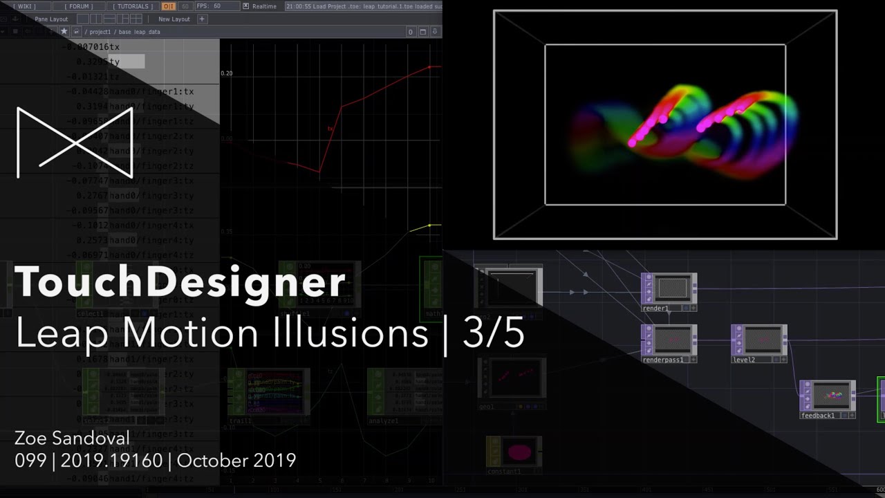 TouchDesigner | Leap Motion Illusions 3/5