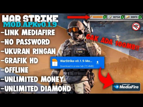 Dibawah 100mb!!download game fps grafik hd ukuran paling ringan||War Strike Mod Apk