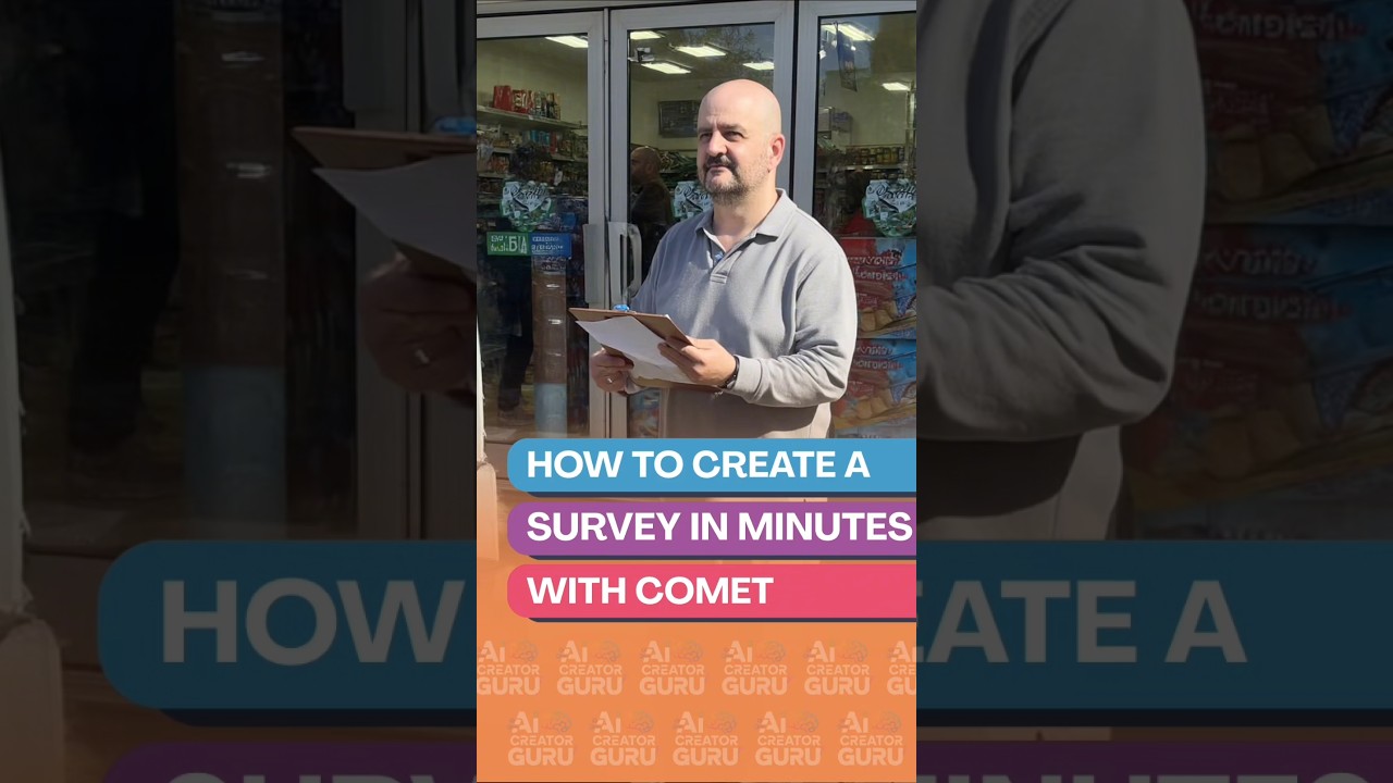 Create a full survey in minutes with one prompt