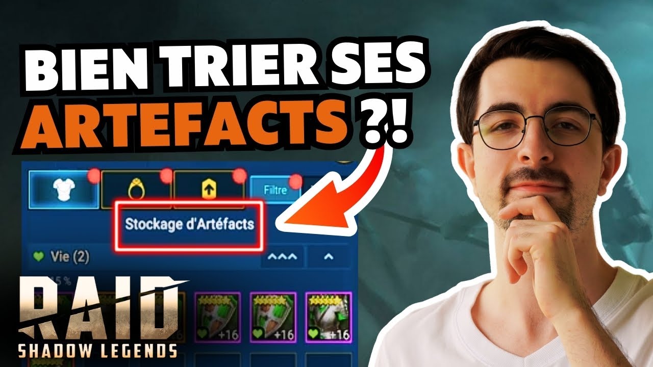 TRIER COMME UN PRO : optimiser vos artefacts dans Raid Shadow Legends ! ⚔️💎