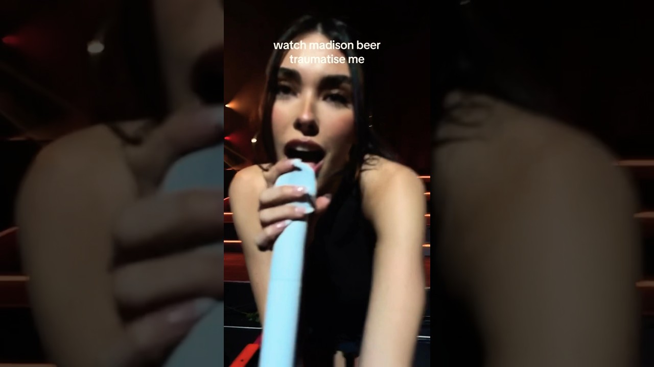 Madison Beer traumatized this fan 😳 #shorts #madisonbeer